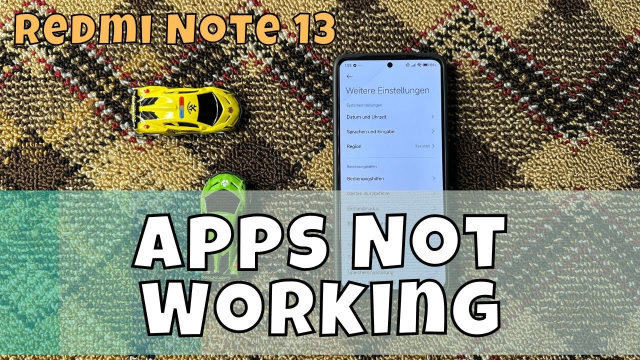 Redmi Note 13 Apps Not Working - How to Fix - YouTube