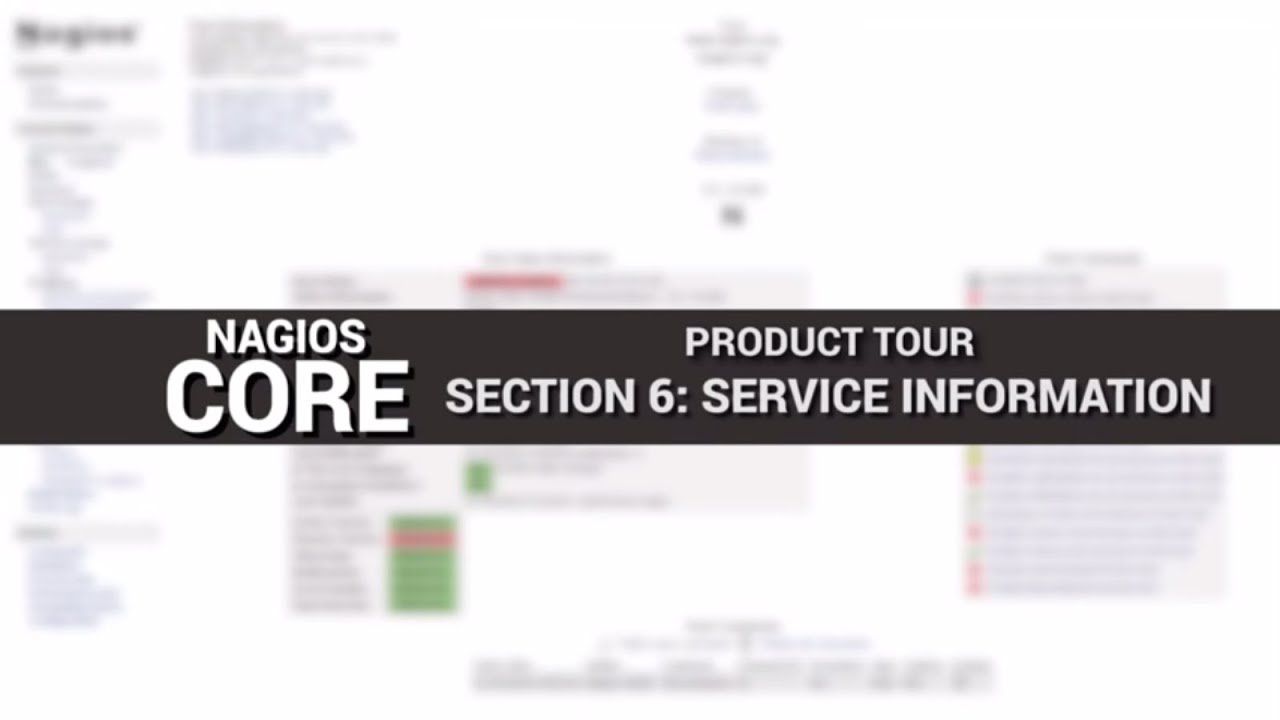 Get detailed Service Information in Nagios Core (Tour Part 6) - YouTube