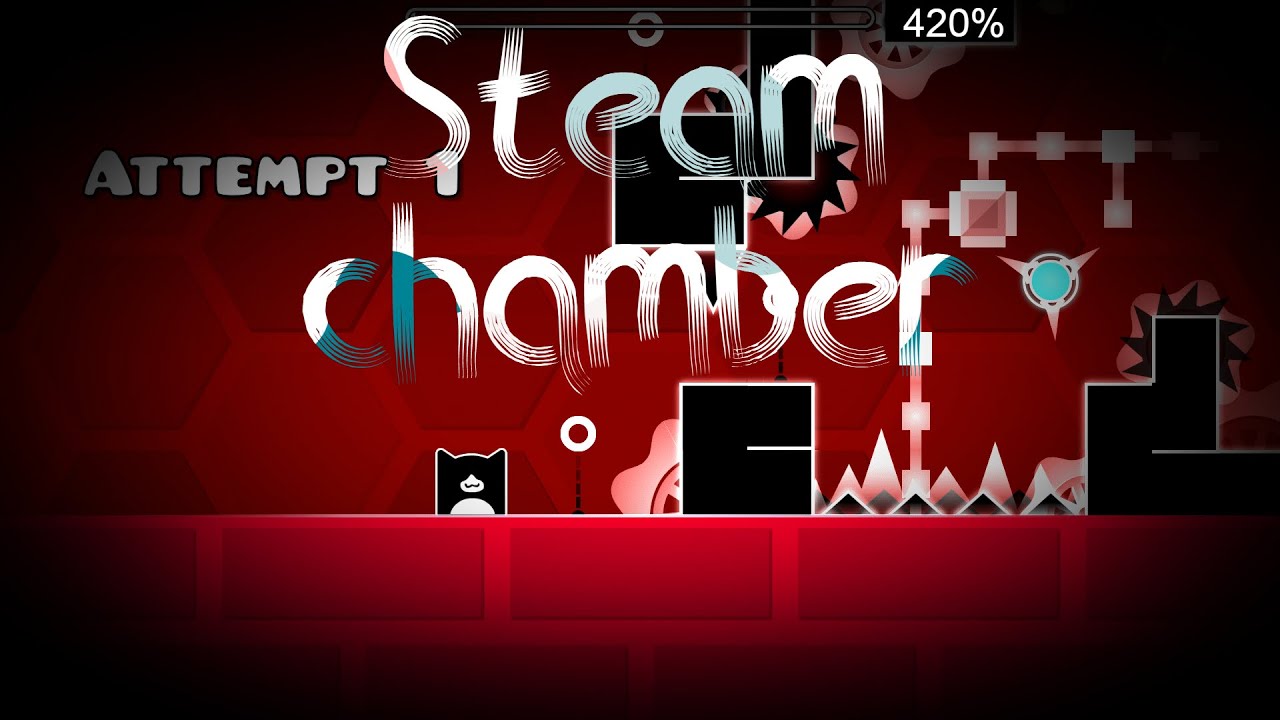 "Steam chamber" 100% (easy demon) by Darnoc Geometry dash - YouTube
