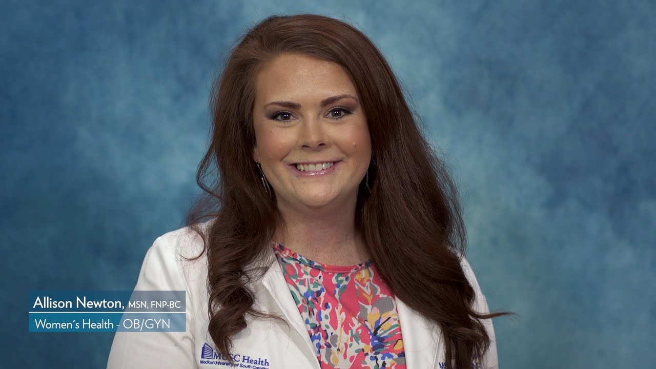 Allison Newton, MSN, FNP-BC, Women's Health - OB/GYN, MUSC Health ...
