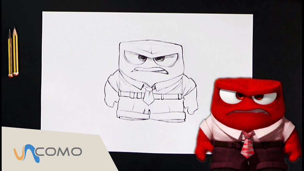 Dibujar a Ira - Furia Del Revés (Inside Out) - YouTube