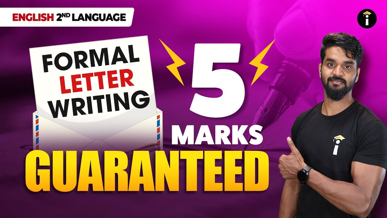 2nd Language English | Formal Letter Writing – Step-by-Step for Full 5 ...