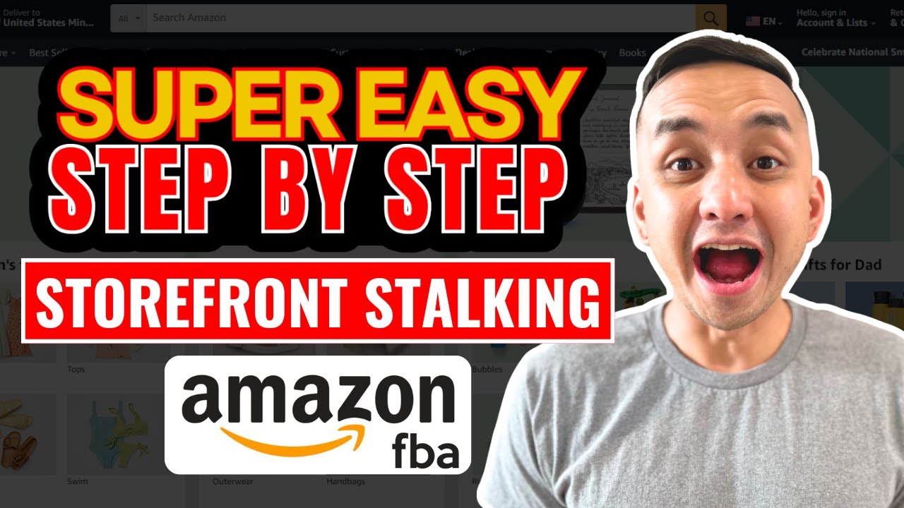 CRAZY EASY Storefront Stalking Step-by-Step Tutorial | How to Find Products to Sell on Amazon ...