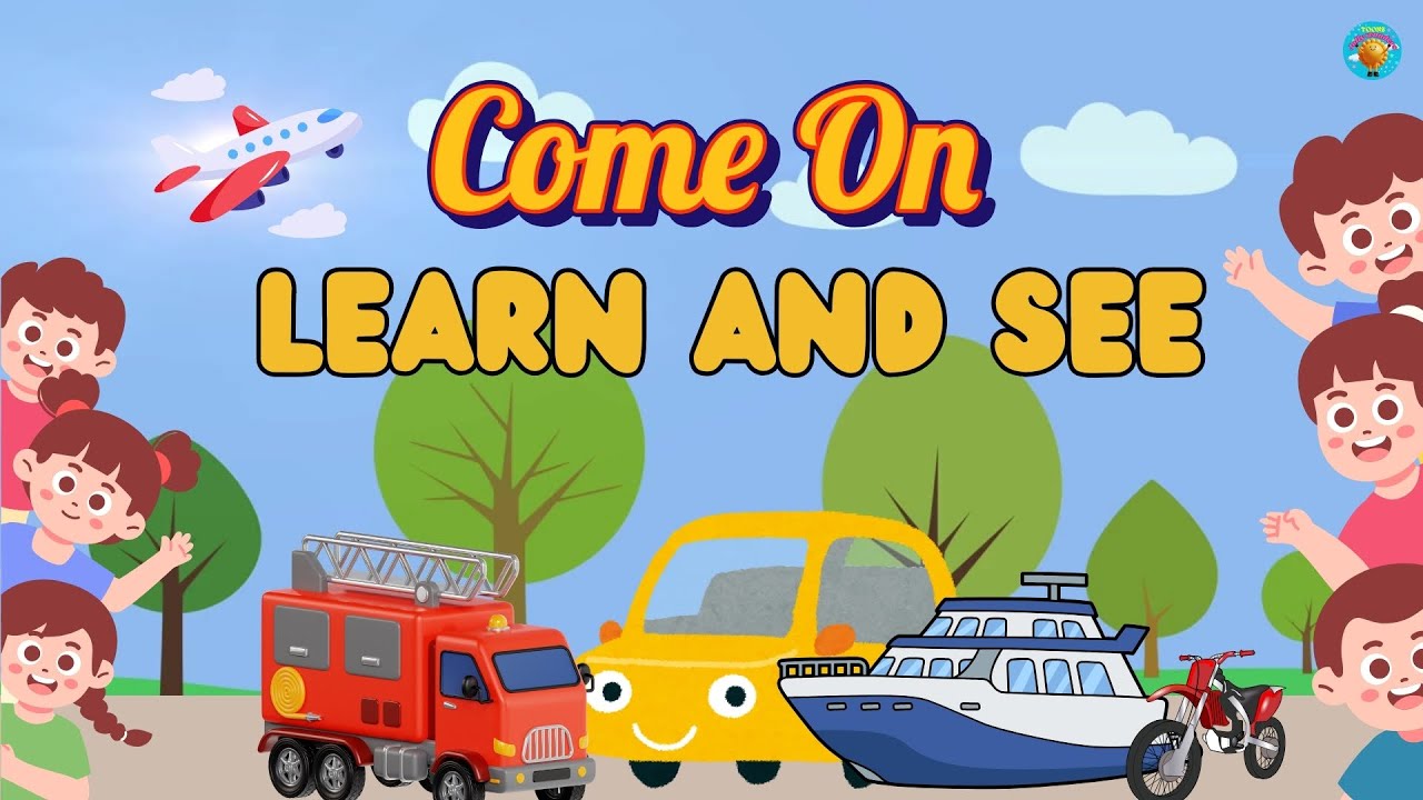 Vehicle Poem for Kids | Learn Different Vehicles | Cars, Bus, Train ...