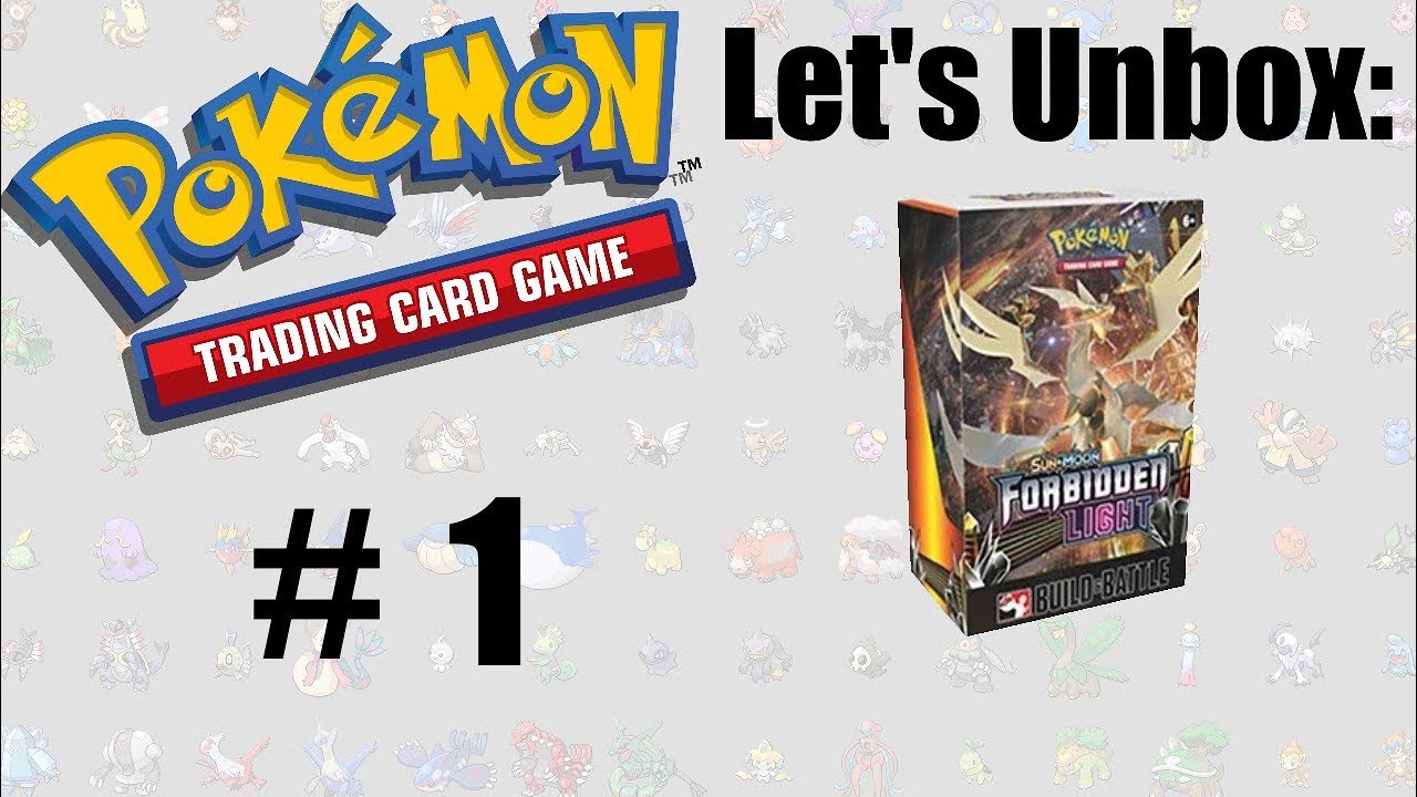 Pokémon Forbidden Light Build & Battle Box #1 - Let's Unbox - YouTube