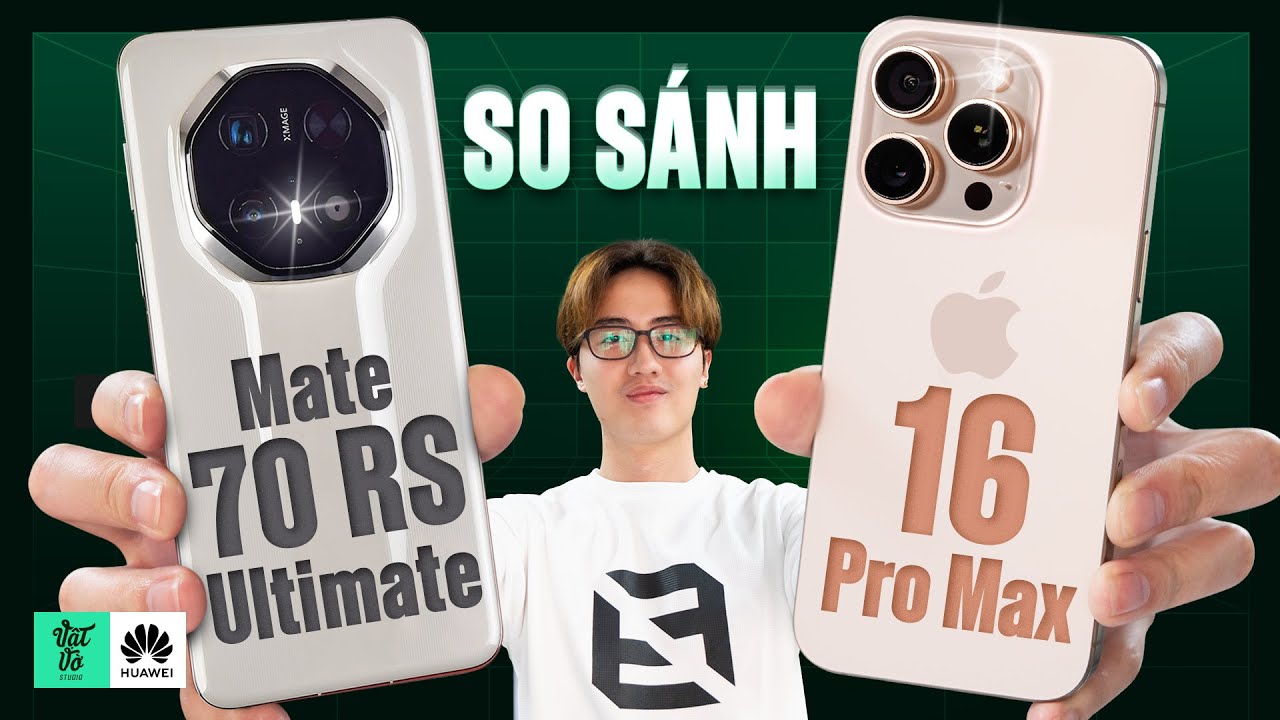 So sánh nhanh HUAWEI Mate70 RS Ultimate và iPhone 16 Pro Max: Giống nhau đến bất ngờ - YouTube
