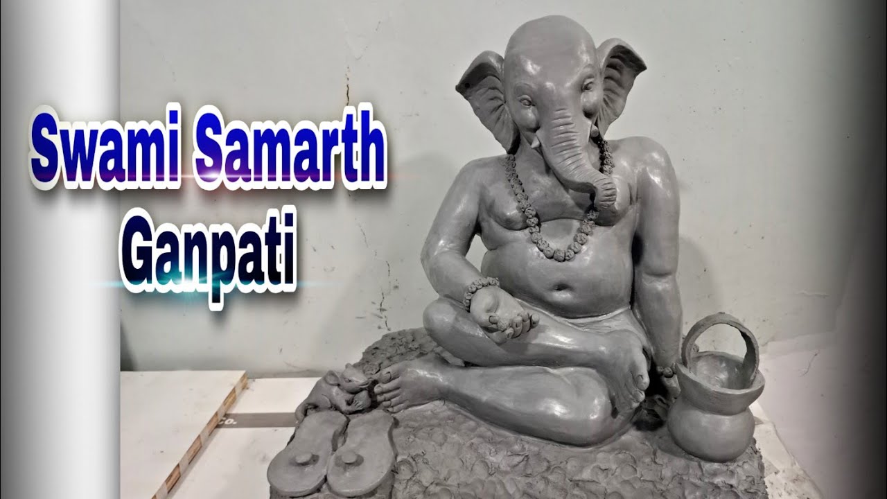 Swami Samarth Ganpati #SwamiSamarth #ecofriendly Part 1 - YouTube
