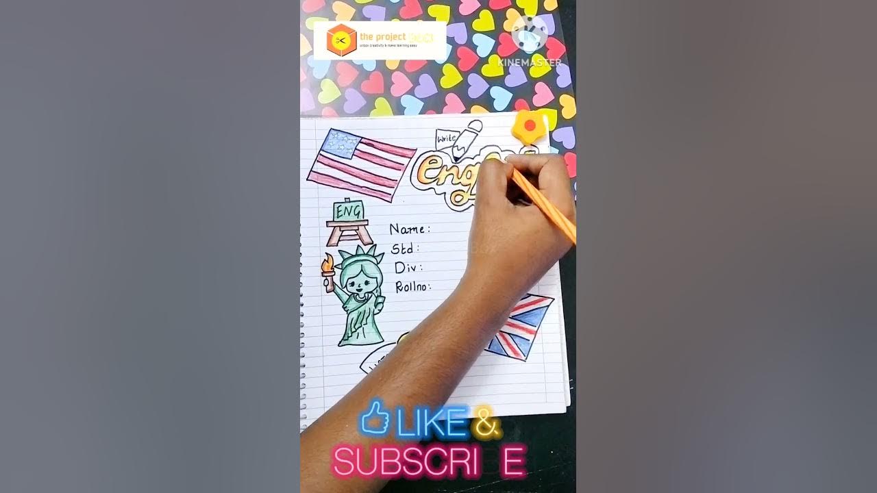 Project Front Page Design l #shorts - YouTube