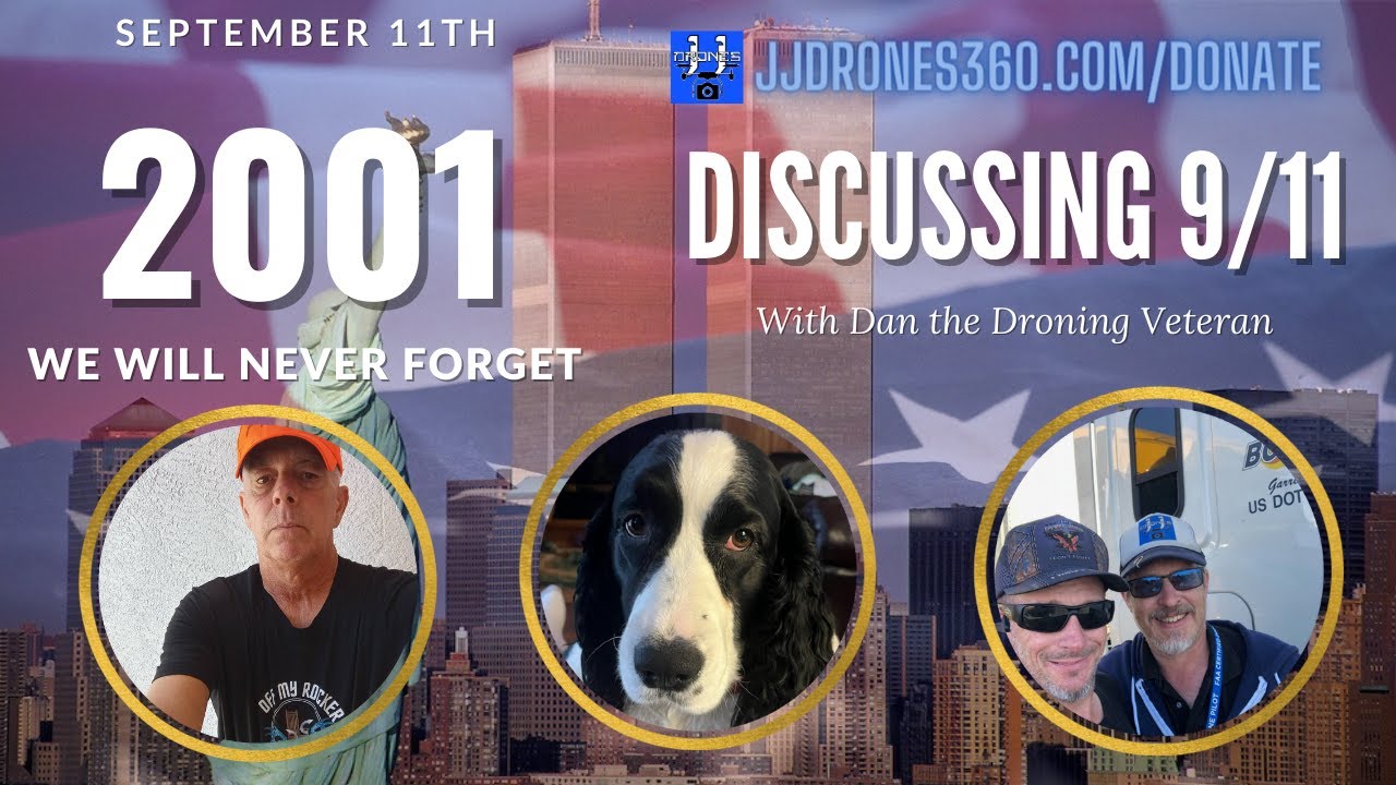 🔴JJDrones Sunday Get-together: Remembering 9/11 - YouTube