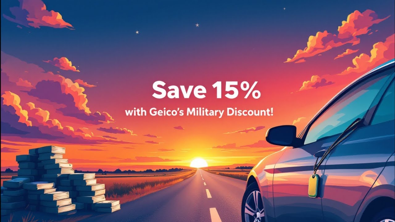 Save 15% on Car Insurance with Geico's Military Discount! - YouTube