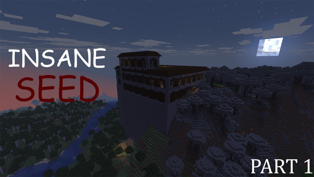 I found an INSANE Minecraft Seed - YouTube