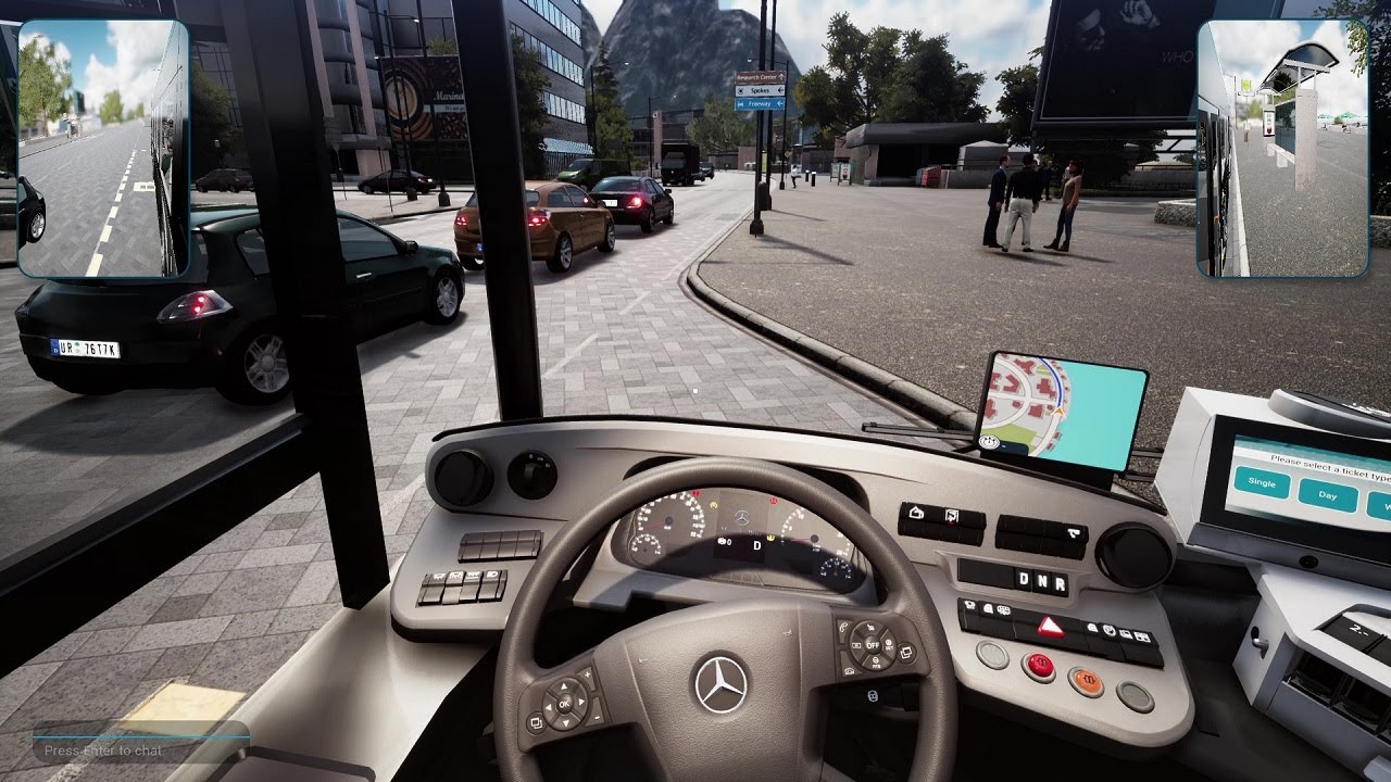 Bus Simulator Gameplay (PC FullHD) - YouTube