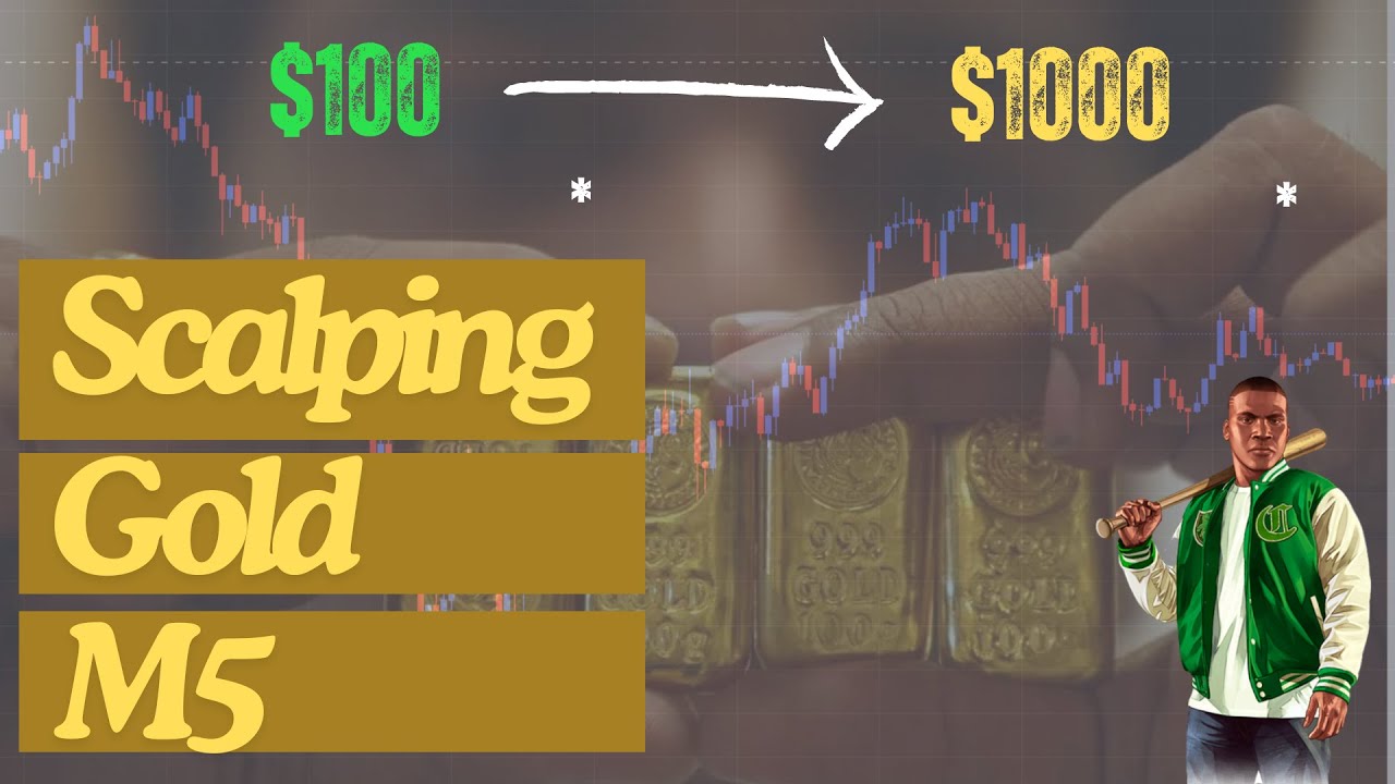SCALPING GOLD M5 I SIMPLE MOVING AVERAGE I CHAIKIN MONEY FLOW - YouTube