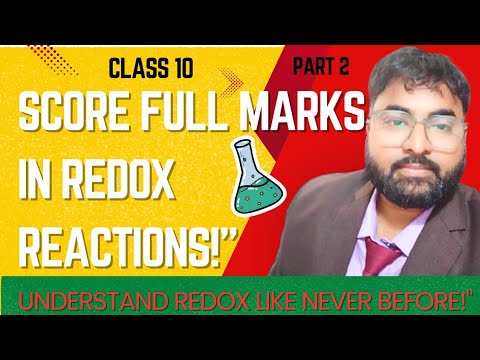 how to solve Redox Reactions Class 10 Chemistry | - YouTube