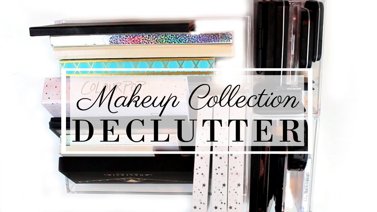 Makeup Collection Declutter 2018 - PART 2 - YouTube