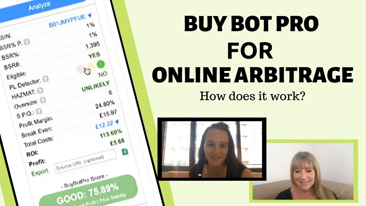 Buy Bot Pro for Online Arbitrage: How does it work? - YouTube