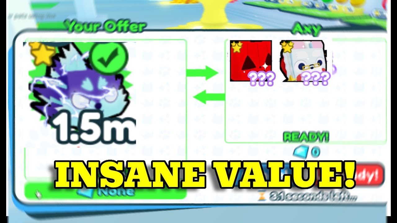 What Does People Offer For a STORM WOLF (Pet Simulator X Roblox) - YouTube
