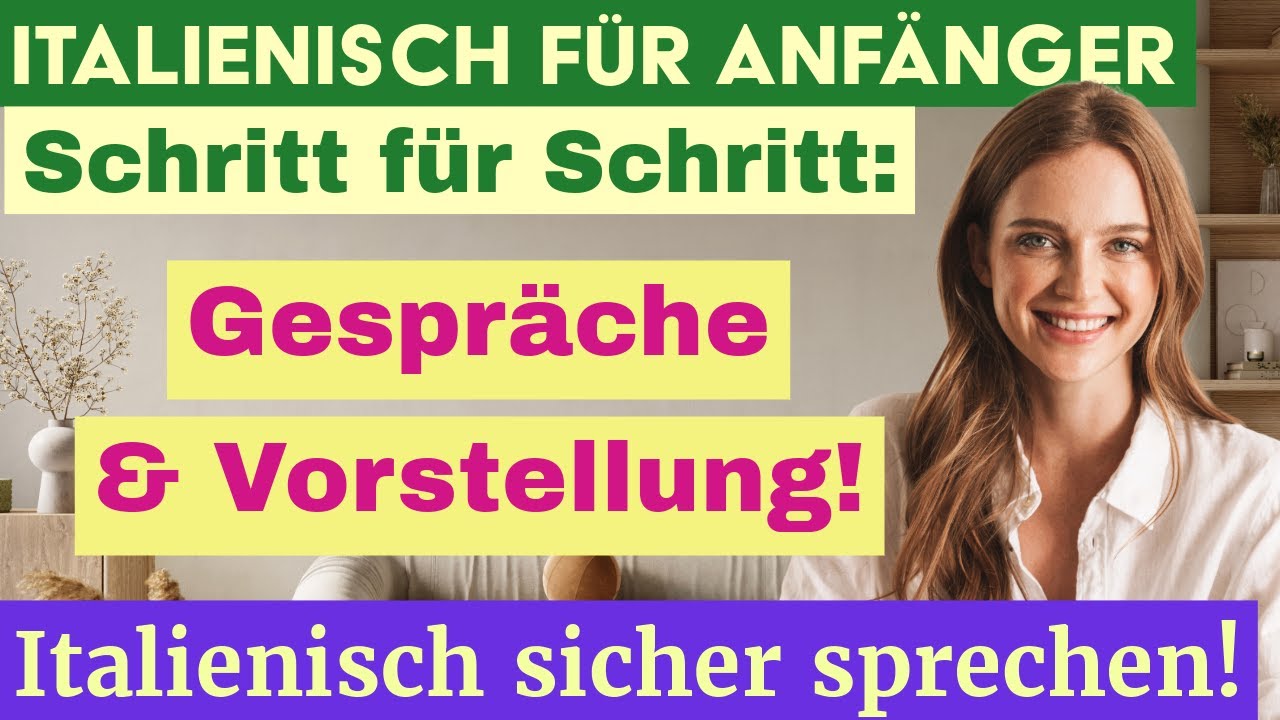 Italienisch lernen: Gespräche beginnen und sich vorstellen ...