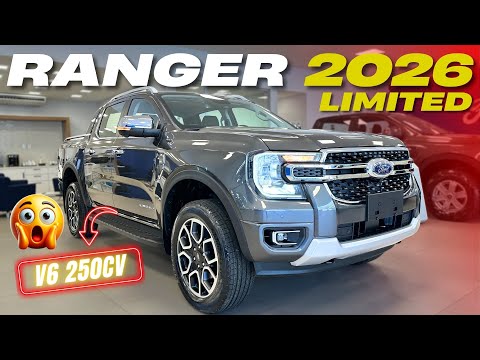 RANGER LIMITED PLUS 2026 - Conheça a Versão Top de Linha da Pick-up!