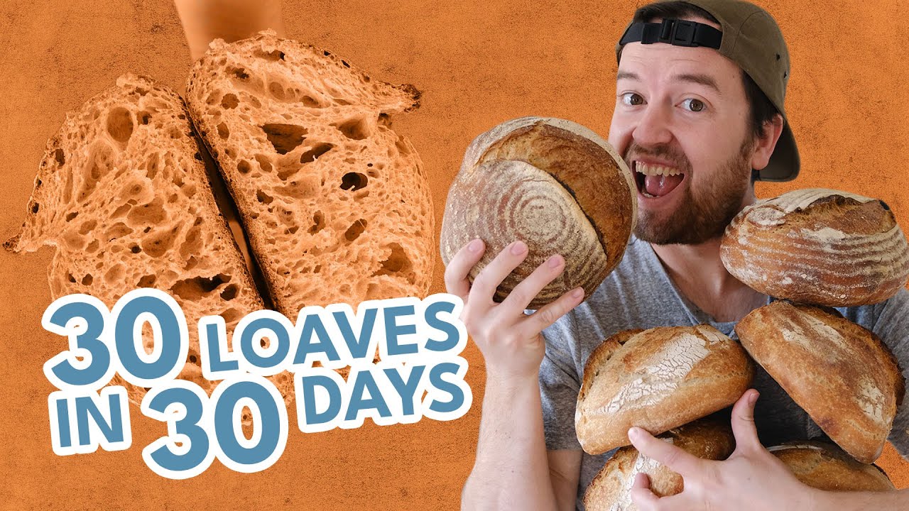 Bread Baking Challenge: 30 Loaves of Sourdough in 30 Days. Did I Level ...