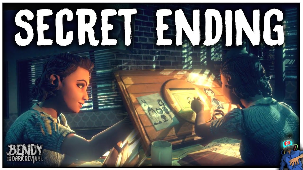 Bendy & the Dark Revival SECRET ENDING! (BATDR Secret Ending) - YouTube