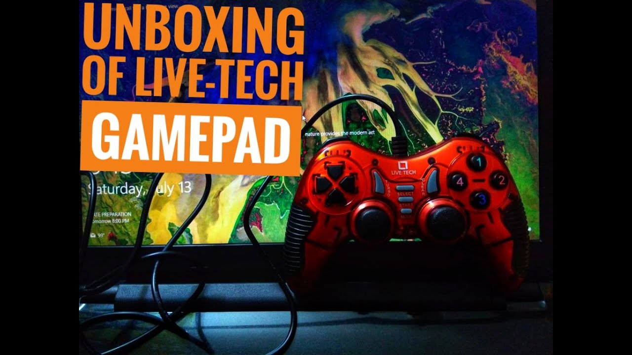 Unboxing Live-Tech Turbo Double Vibration(Jyostic)Gamepad |Best in ...