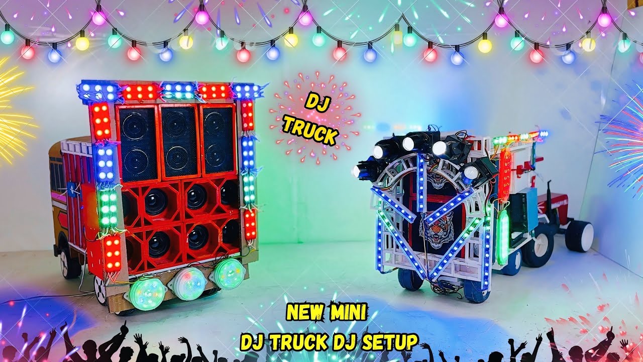 New super mini dj | Truck vs mini tractor dj competition dj truck ...