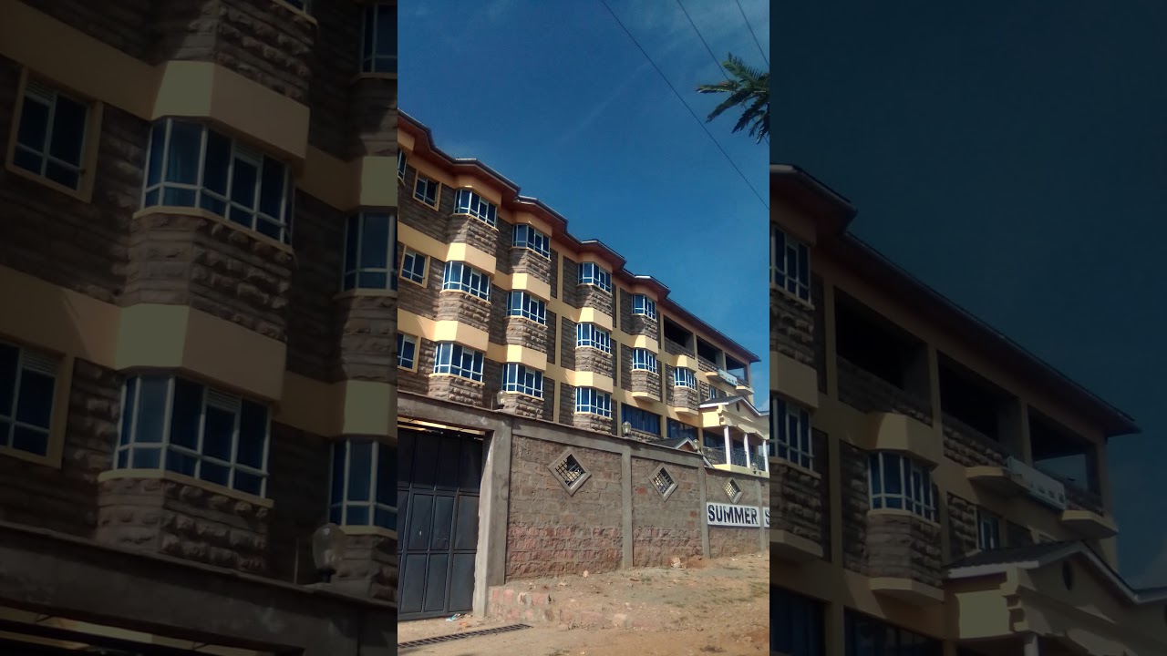 Best place to be in mwingi a town between hills. - YouTube