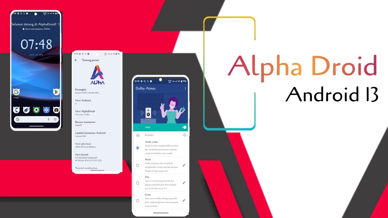TERBARU ALPHA DROID CUSTOM ROM POCO X3 NFC BANYAK FITUR NYA!! - YouTube