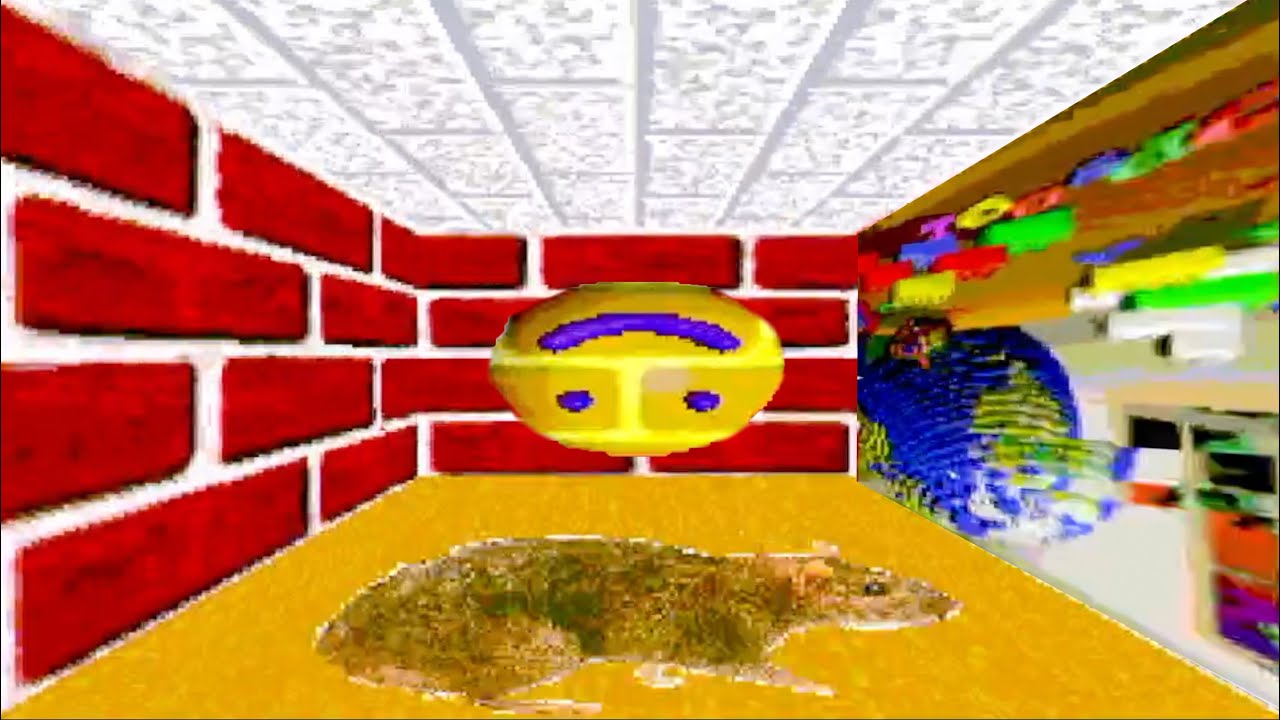 Windows 98 3D Maze Screensaver With Rats, Smiley Face & Open GL Logo ...