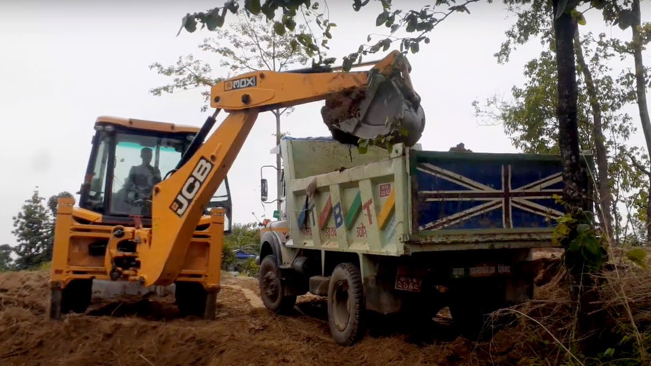 Amazing!!! Full Loading-JCB Super Machine at Work-Loading DumpTruck ...
