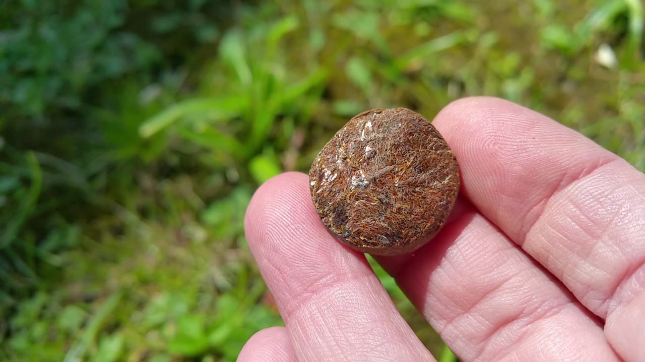 26ct rare AAA Astrophyllite cabochon from ShangrilaGems - YouTube
