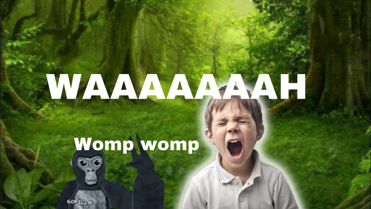 KID STARTS CRYING IN GORILLA TAG! #youtube #vr - YouTube