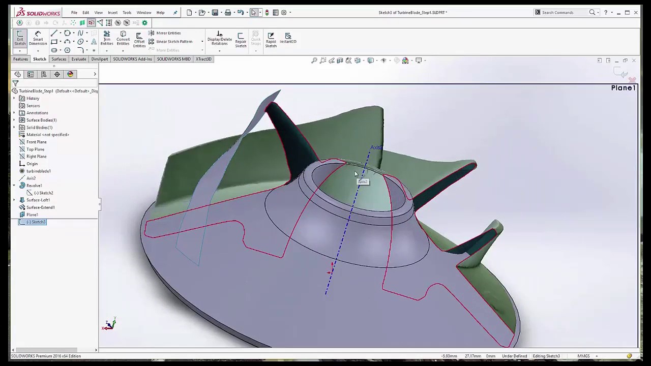 How to Reverse Engineer Organic Surfaces from 3D Scan Data - YouTube