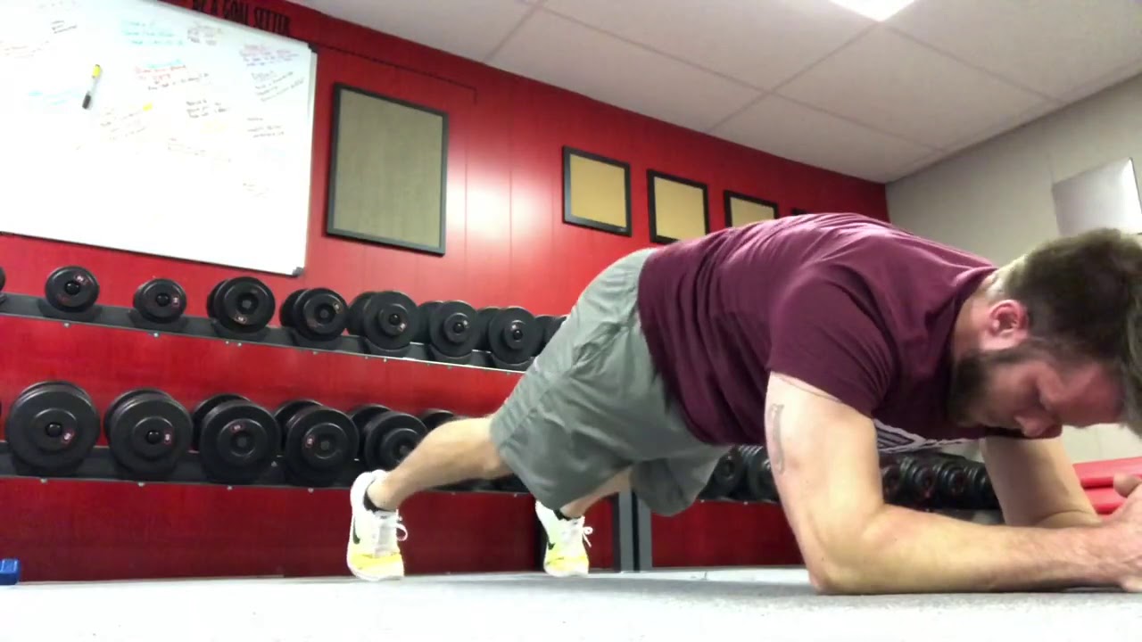 Forearm Plank Knee Twists - YouTube