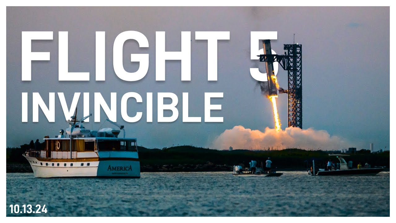 Invincible / Starship Flight 5 - YouTube