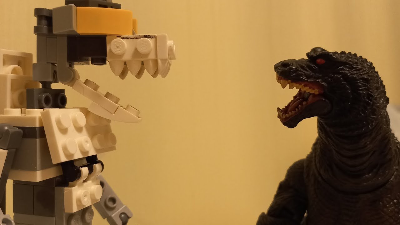 LEGO Kiryu Mechagodzilla moc build - YouTube
