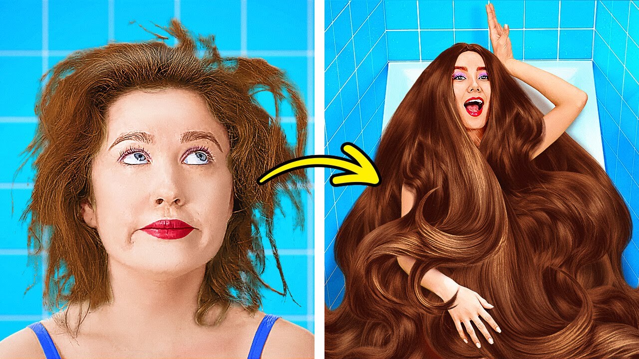 Brilliant Hair Hacks And Hairstyles You Can Do to Look Fabulous - YouTube