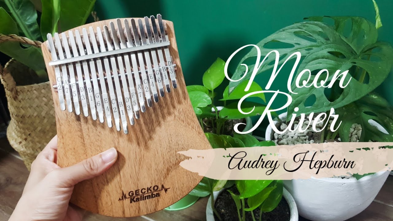 MOON RIVER (kalimba tutorial with numerical notations) - YouTube