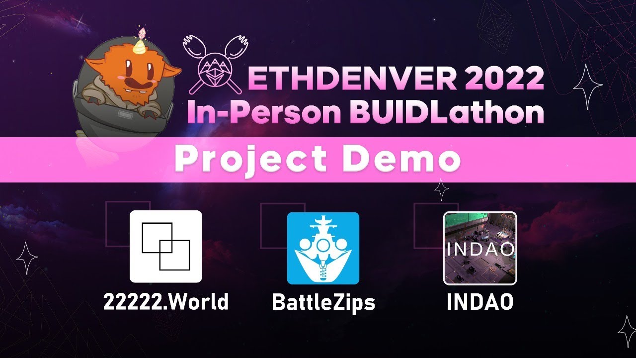 ETHDenver 2022 IRL BUIDLathon Project Demo EP01 - YouTube