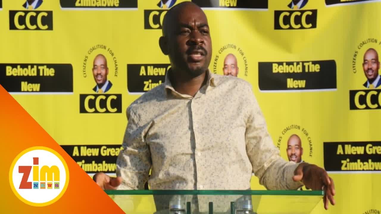 Chamisa Welcomes Khupe To CCC - YouTube
