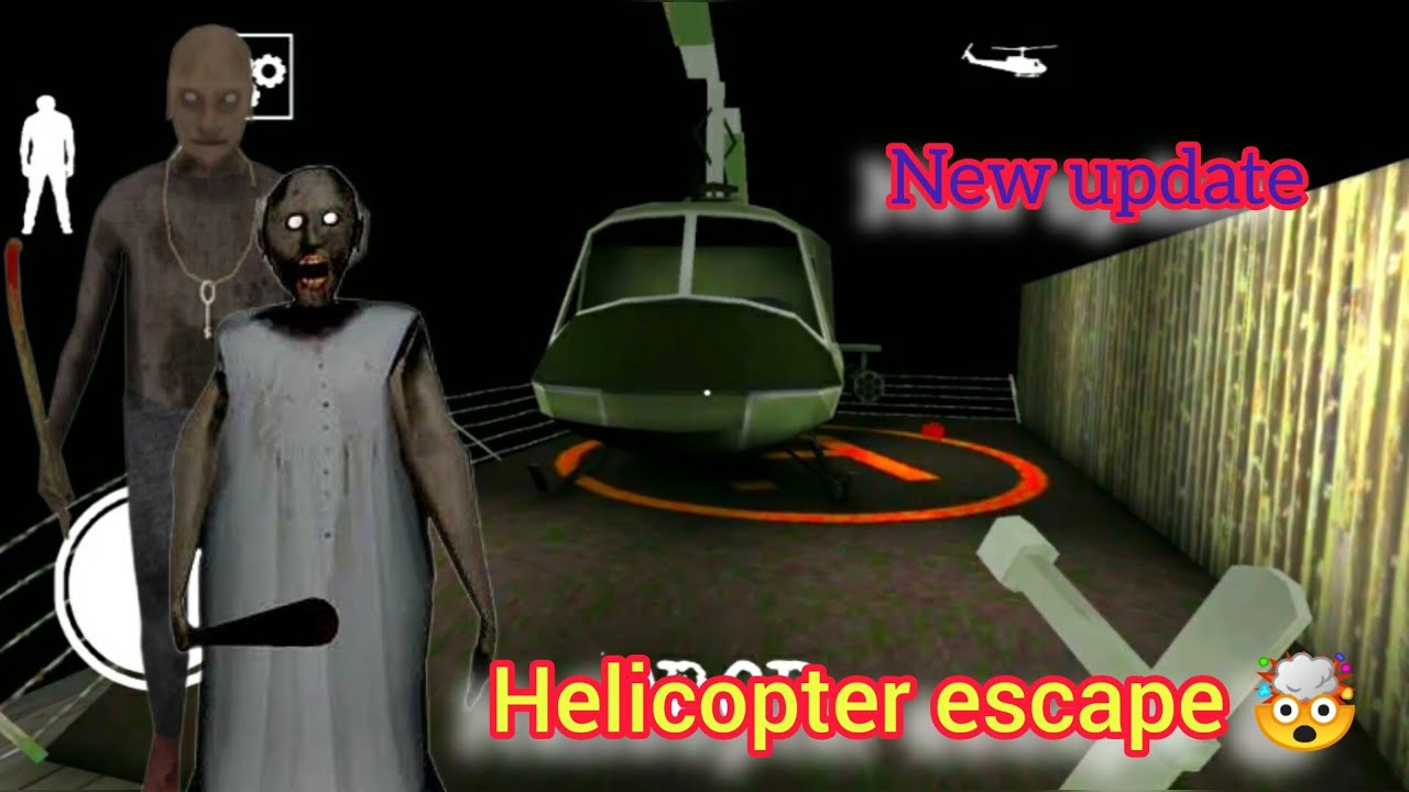 granny helicopter escape ।। granny 2 video #viralvideo - YouTube
