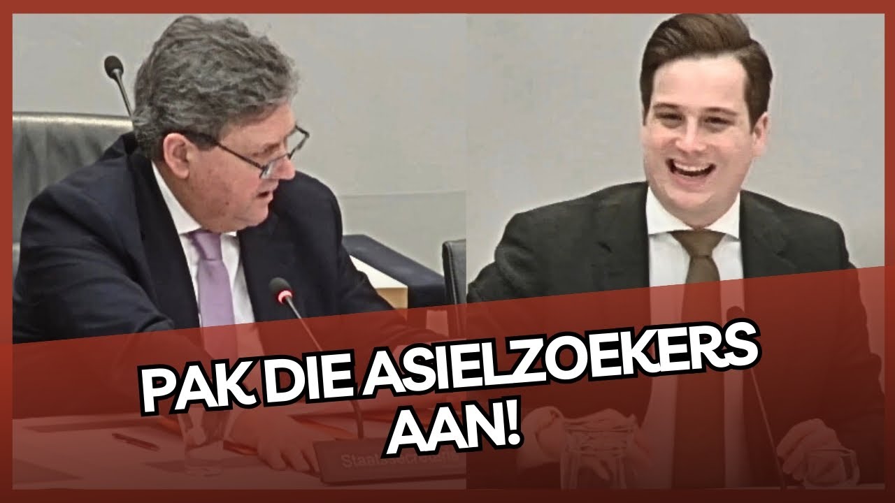 PVV'er Heutink is overlastgevende ASIELZOEKERS spuugzat! ‘AANPAKKEN ...
