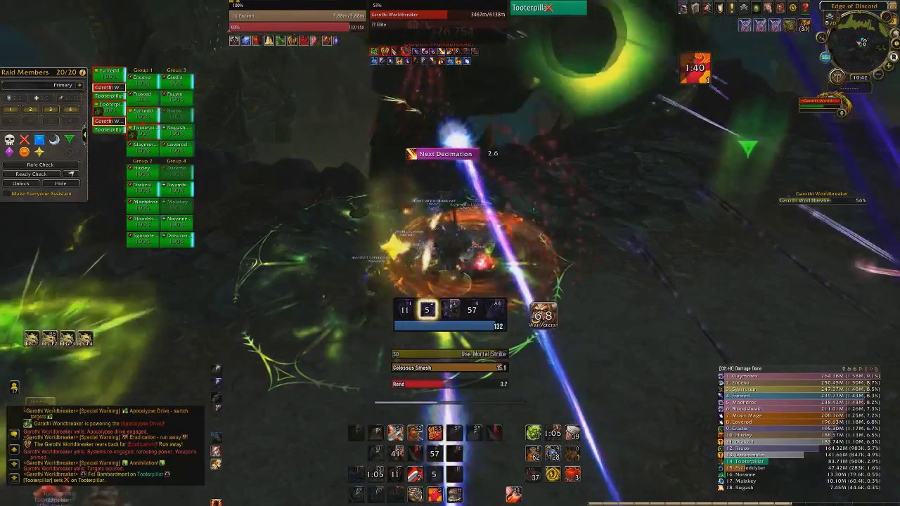 Mythic Garothi Worldbreaker - Deviant - Destromath - Arms Warrior POV ...