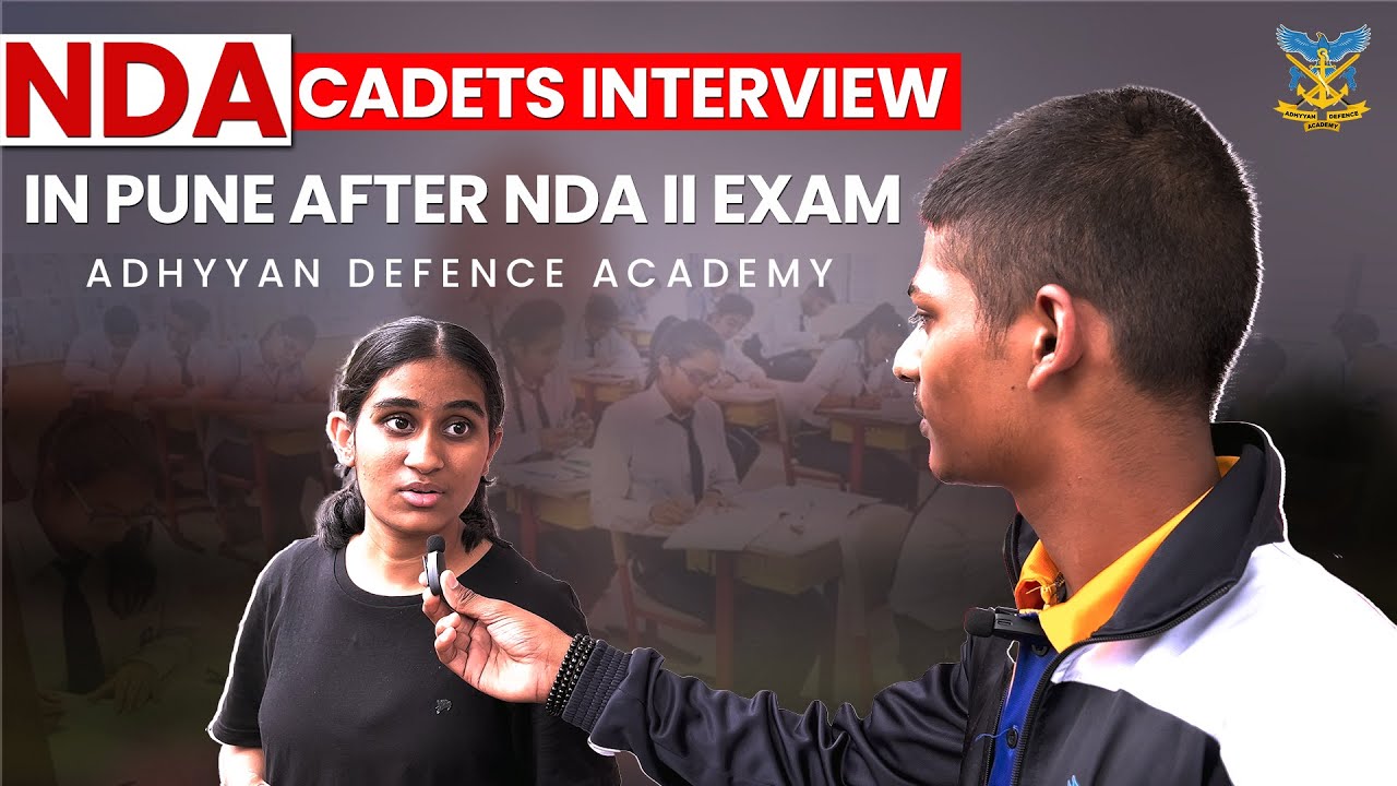 Interview of NDA Cadets in Pune After NDA II Exam #nda - YouTube
