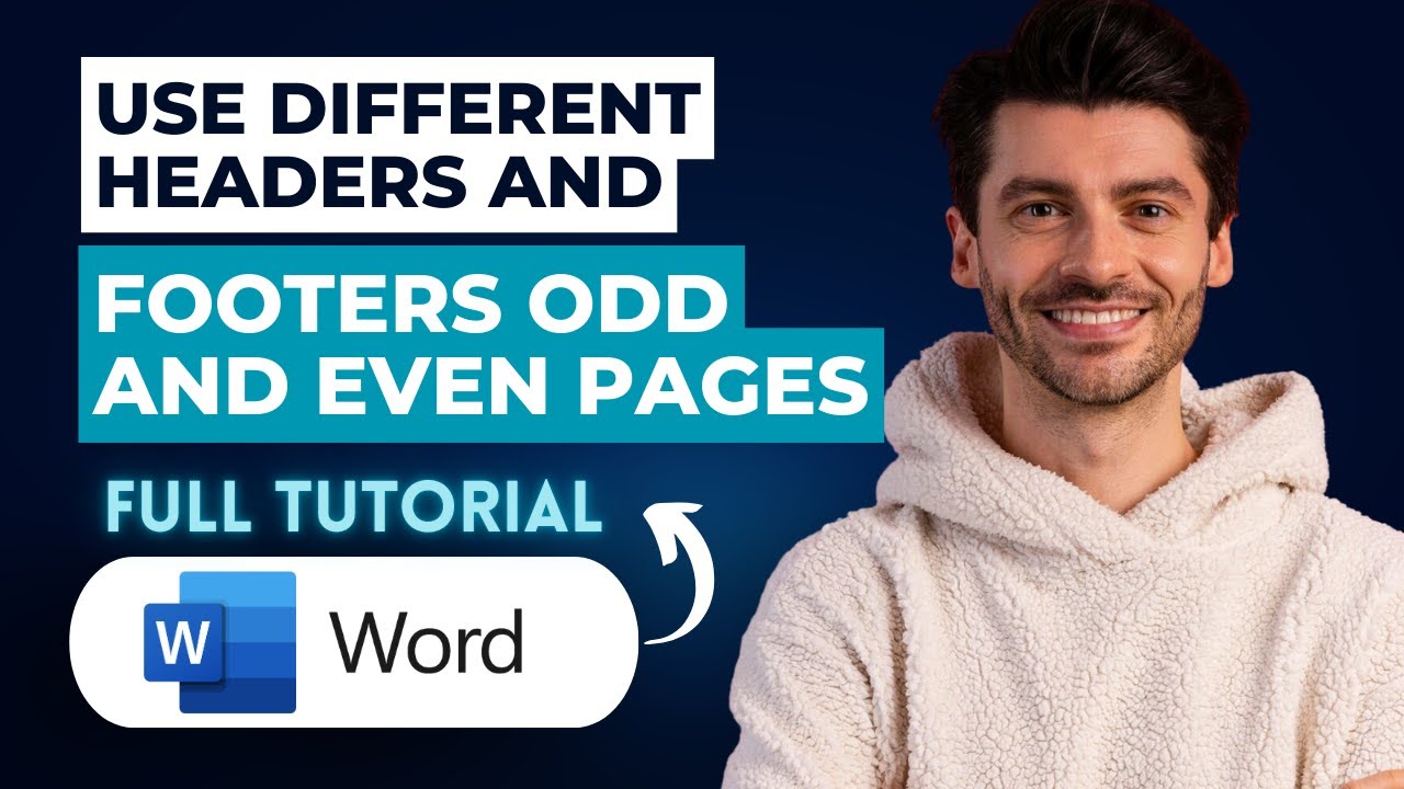 How to Use Different Headers and Footers for Odd and Even Pages in Word ...