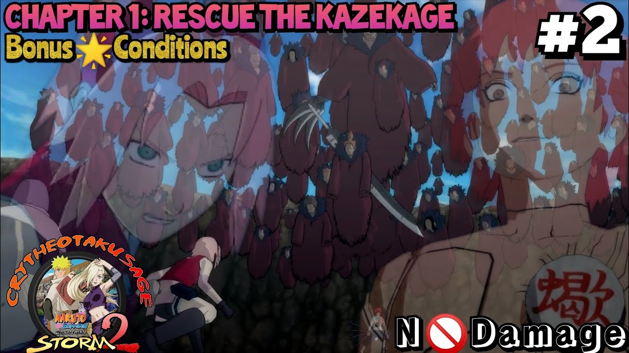 Rescue the Kazekage/Bonus🌟Conditions - No Damage~No Items🌟100%QTE S ...