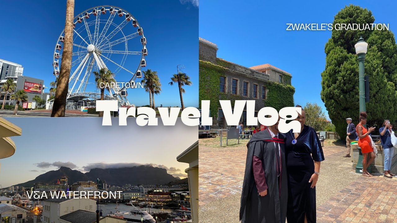 Cape Town Vlog!!! V&A Waterfront | Graduation ceremony - YouTube