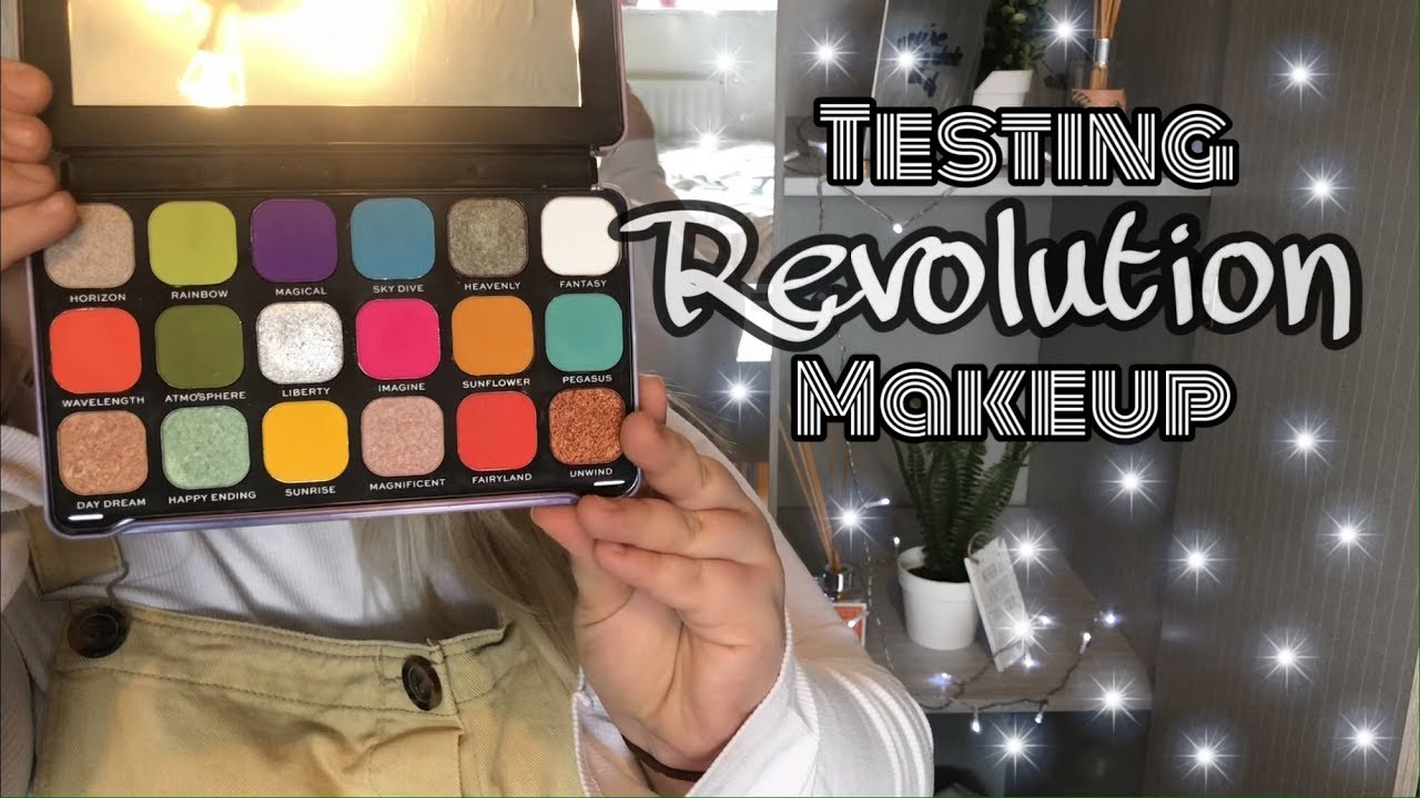 FULL FACE REVOLUTION MAKEUP! (First impressions & giveaway) - YouTube