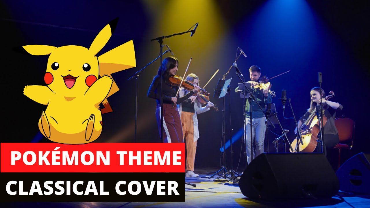 Pokémon Theme (Gotta Catch 'Em All) - FULL SONG - Live String Quartet ...